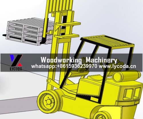 Wood Pallet Grooving Machine