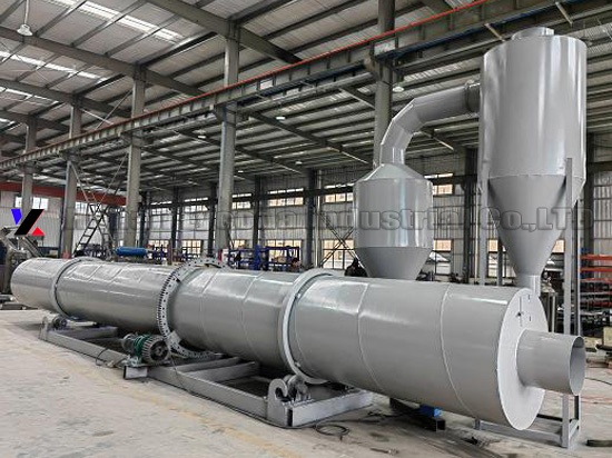 Wood chips dryer machine